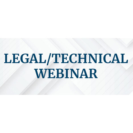 Legal/Technical Webinar - Lawyers With Purpose